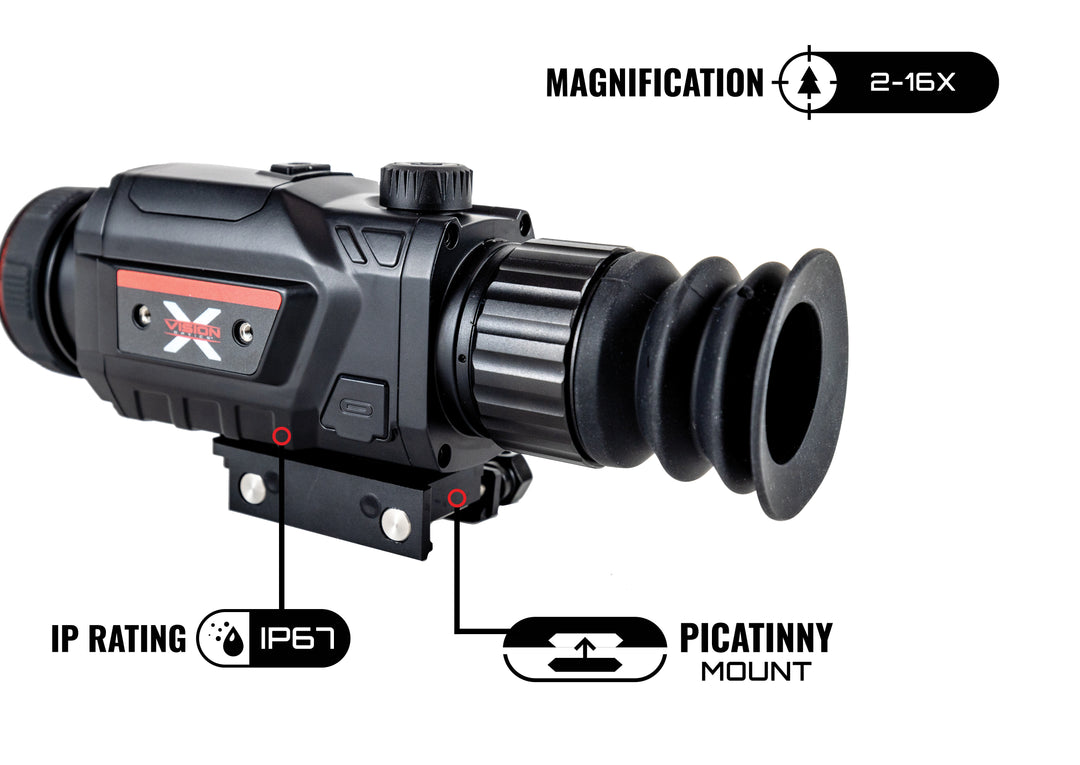 Impact 350 Thermal Scope | X-Vision Optics – X-Vision Optics Website